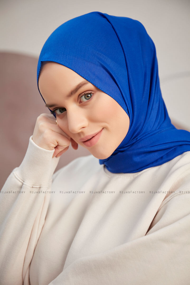 Silky Plain - Sky Blue Hijab - Hijab
